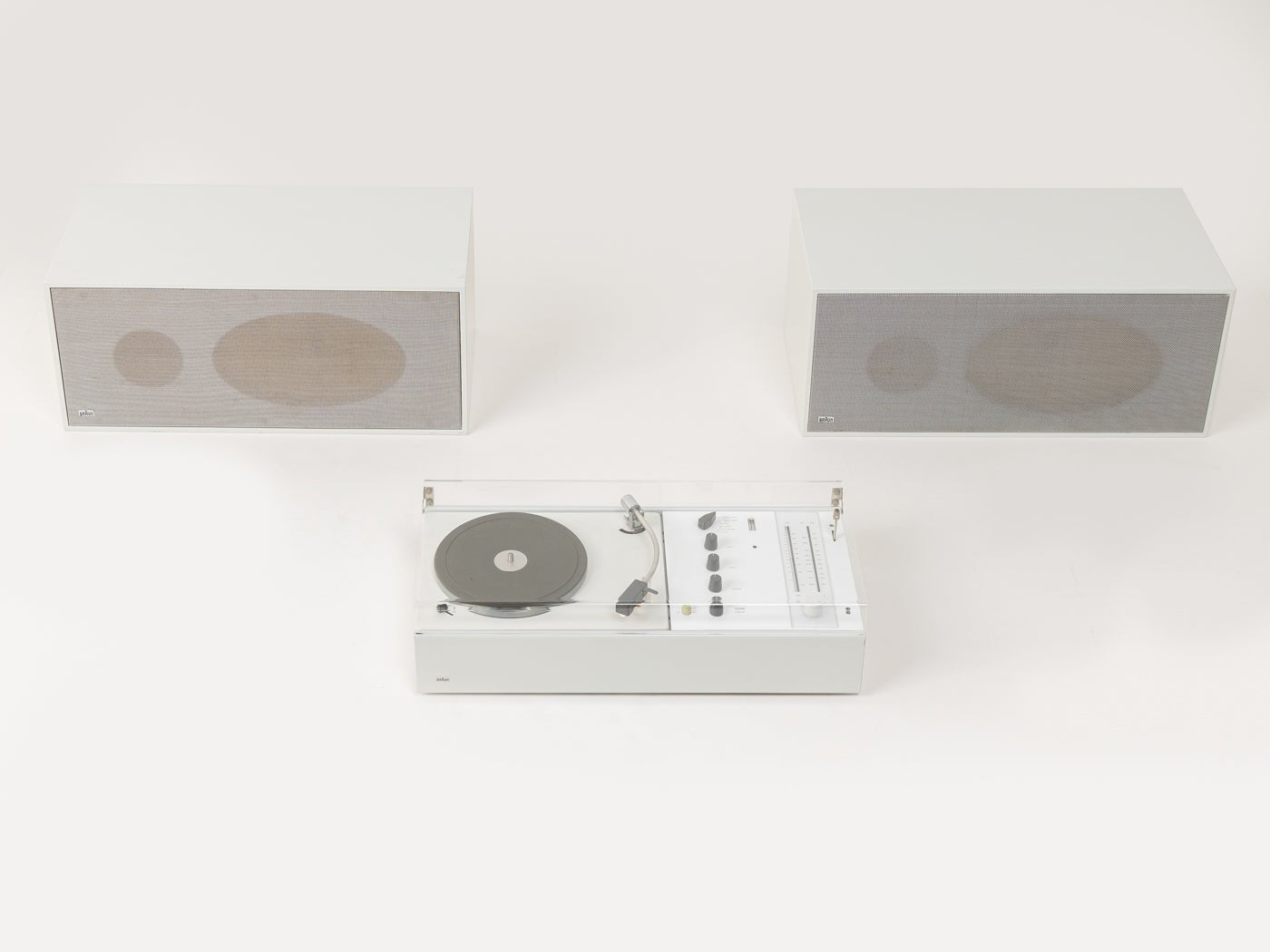 BRAUN "TC 20 & L 20", Mini stereo system, Dieter Rams – MCF Select